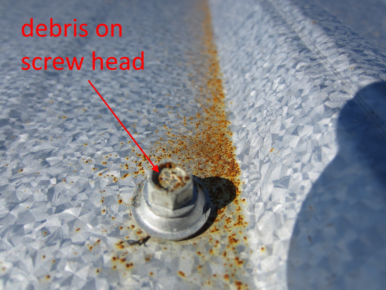 Staining of Steel Panels from Steel Debris - Metal Roofing Magazine